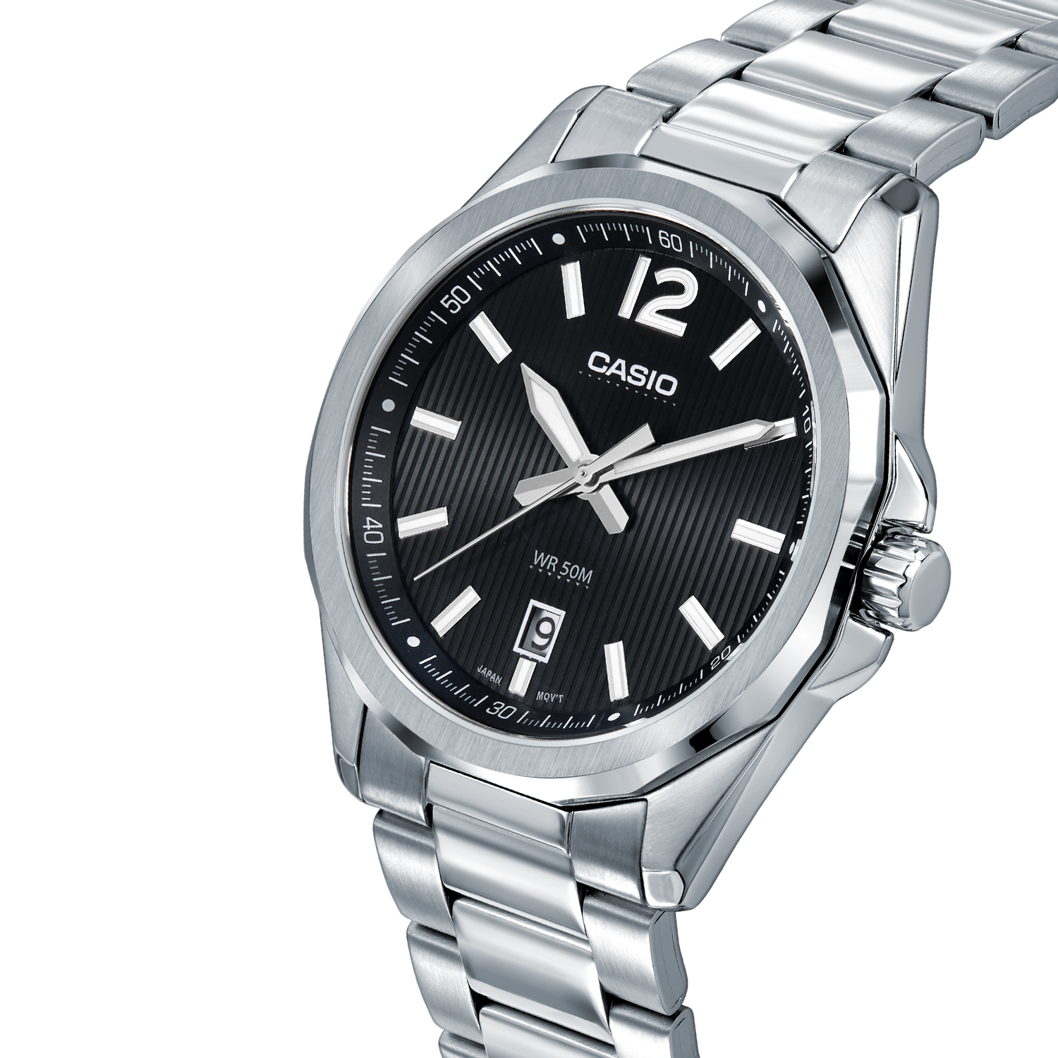 Часы мужские CASIO MTP-E725D-1A CASIO MTP-E725D-1A: сталь — купить в интернет-магазине SUNLIGHT ...