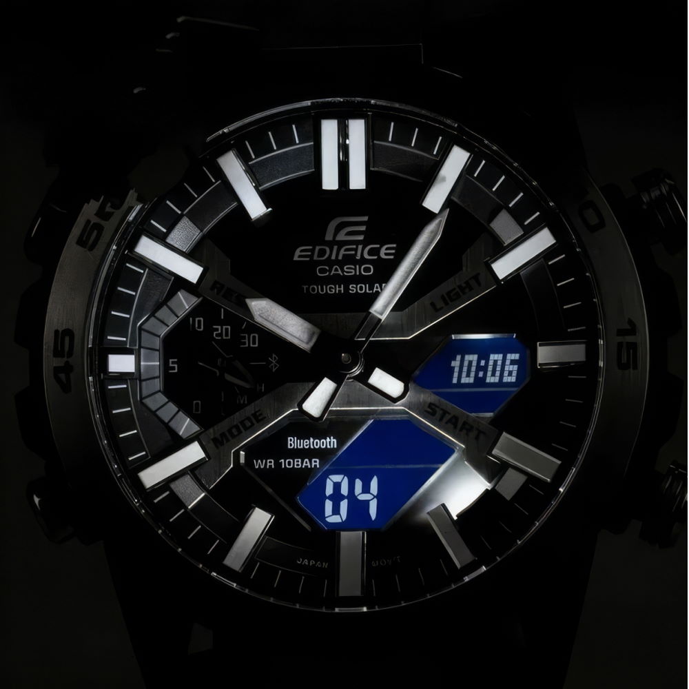 Часы мужские CASIO ECB-2000DD-1A CASIO ECB-2000DD-1A: карбон — купить в интернет-магазине ...