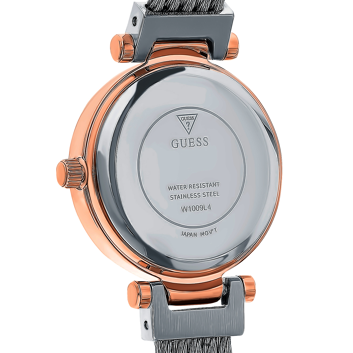 Часы женские GUESS W1009L4 GUESS W1009L4: сталь, кристалл swarovski ...