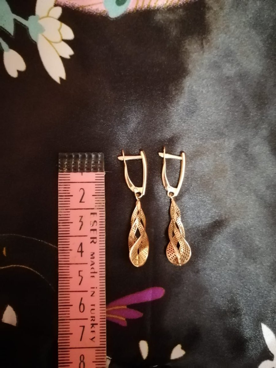 Золотые серьги SUNLIGHT С10010485*: розовое золото 585 пробы — купить в ...