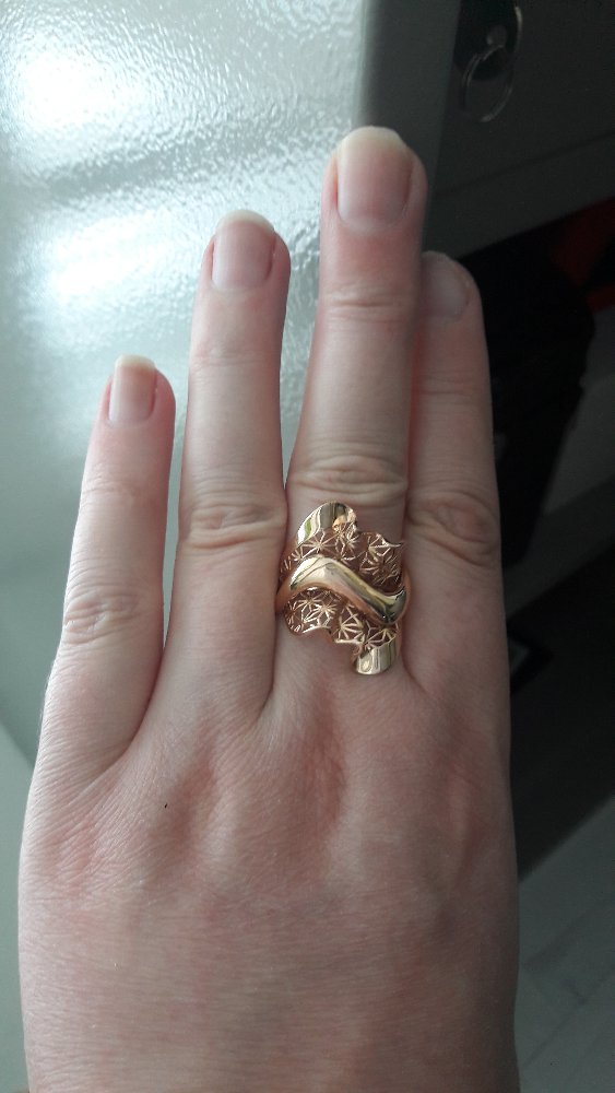 Золотое кольцо SUNLIGHT Т110018438*: розовое золото 585 пробы — купить ...